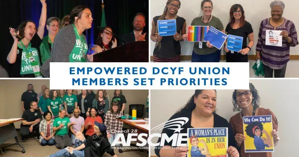 Empowered DCYF Union Members Set Priorities | Local 843